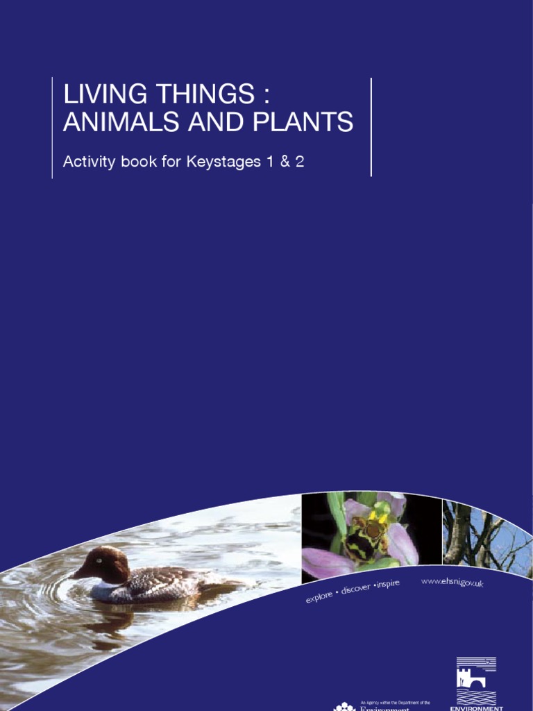 Living Things: Animals and Plants: Activity Book For Keystages 1 & 2 ...