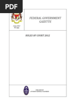 High Court (Amendment) Rules 2020 | PDF | Judgment (Law) | Summons