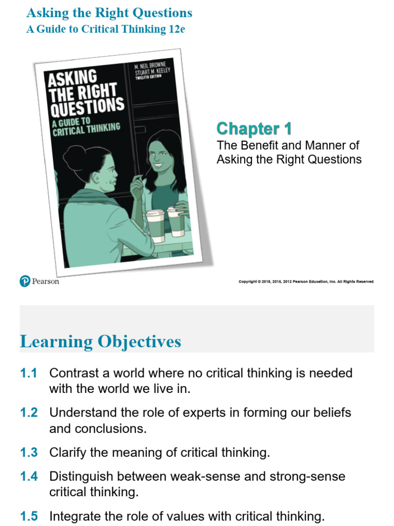 893966527 Asking the Right Questions | PDF | Critical Thinking | Reason