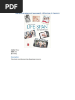 Life-Span Development 19th Edition PDF | PDF | Adolescence | Self ...