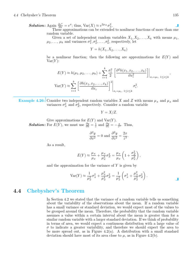 1588335050-cheby-1 | PDF | Variance | Probability Distribution