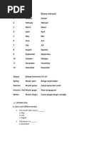 Tagalog Months and Days Overview | PDF