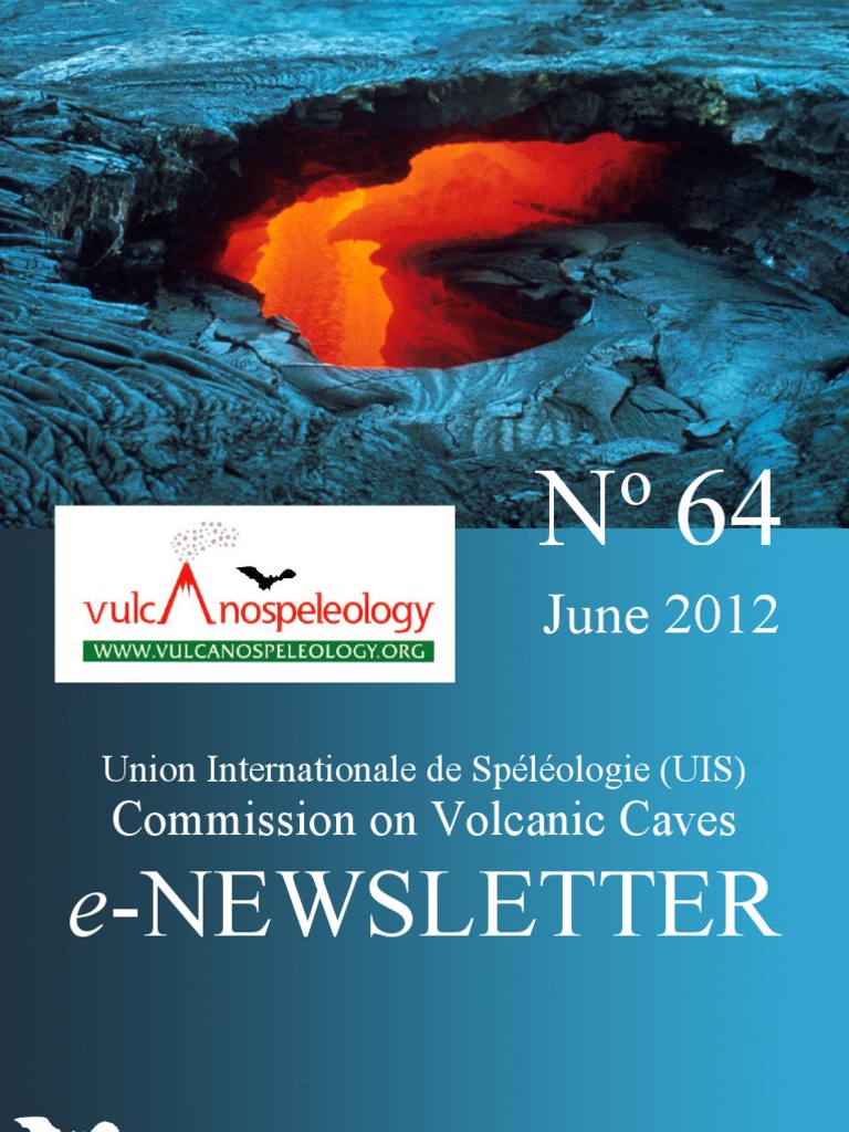 Commission On Volcanic Caves: E-Newsletter | PDF | Cave | Volcano