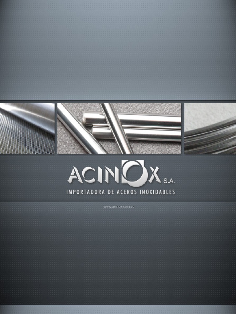 Tabla Barras Acinox | PDF