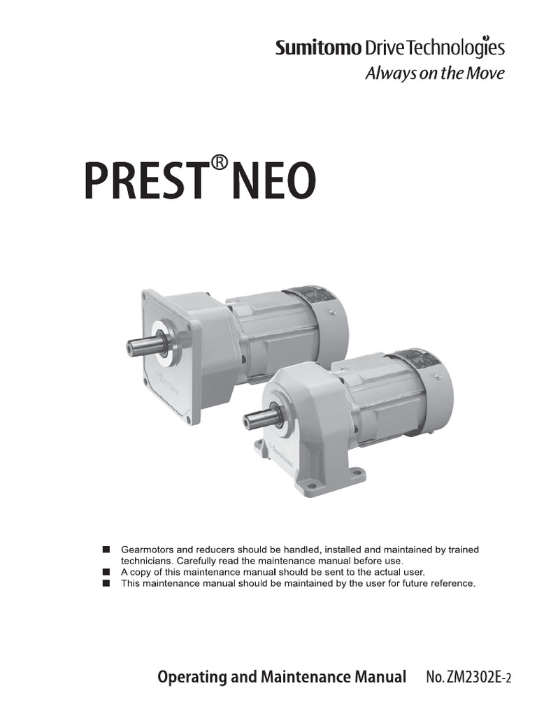 Prest Neo Maint Manual | PDF | Belt (Mechanical) | Insulator (Electricity)