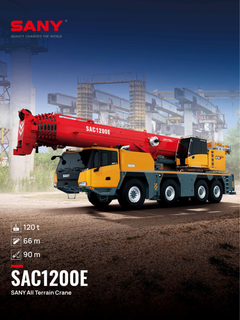 Sany-brochure-SAC1200E-20251218-EN-CN_220633 | PDF | Crane (Machine ...