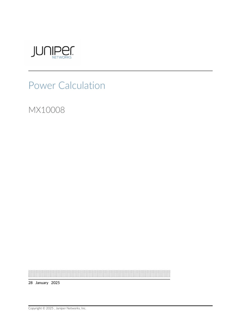 Power Calculation - MX10018 | PDF | Electrical Engineering