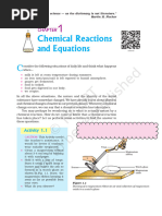 Chemical Reactions and Equations | PDF | Redox | Chemical Reactions