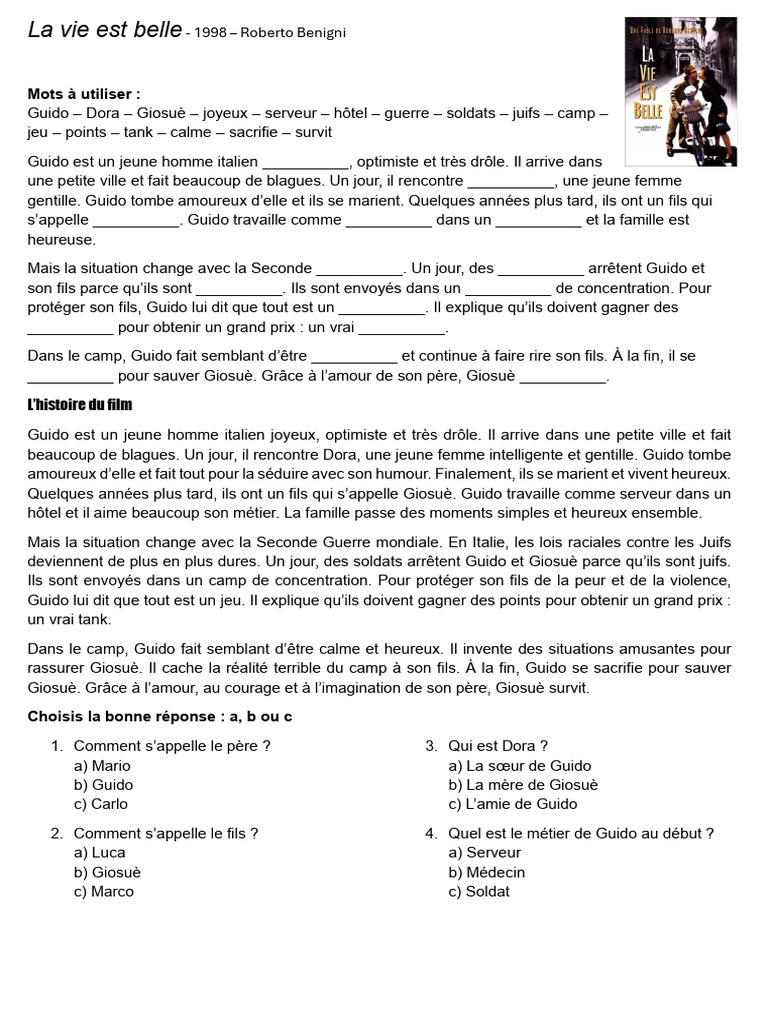 A2 1BTO LaVieEstBelle | PDF