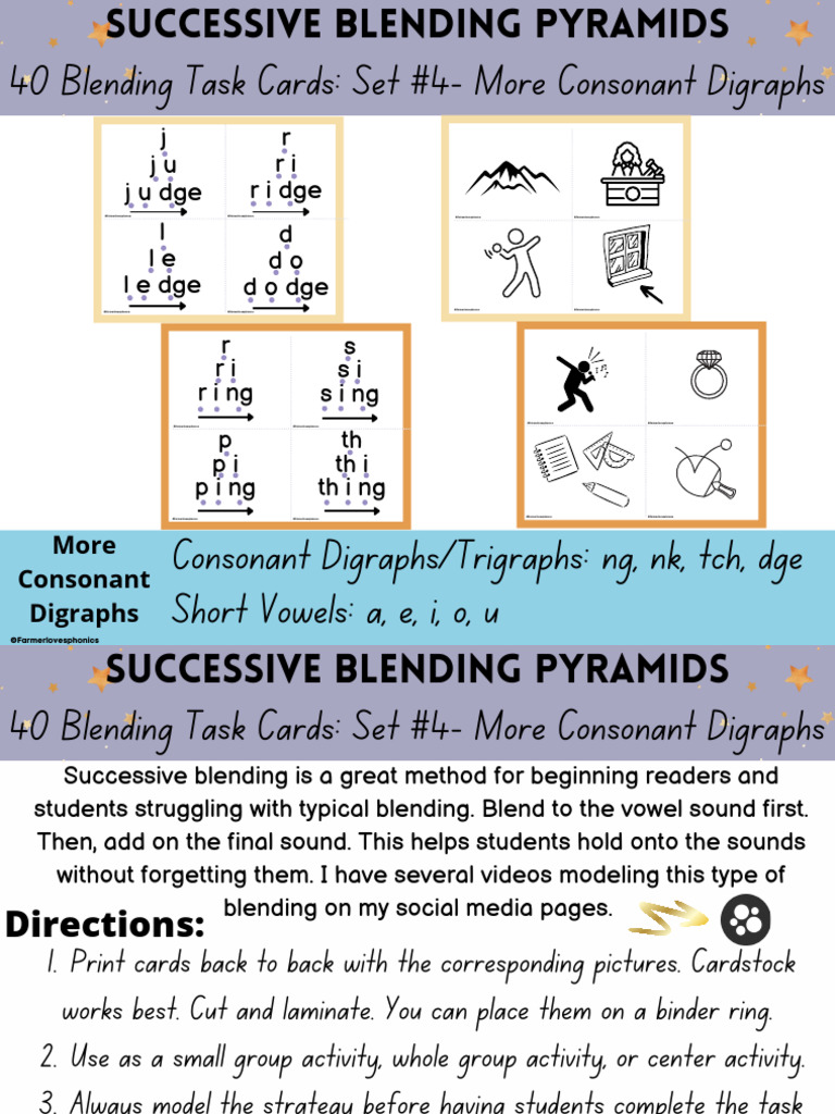 04 - Successive Blending Pyramids_ Set # 4 More Consonant Digraphs ...