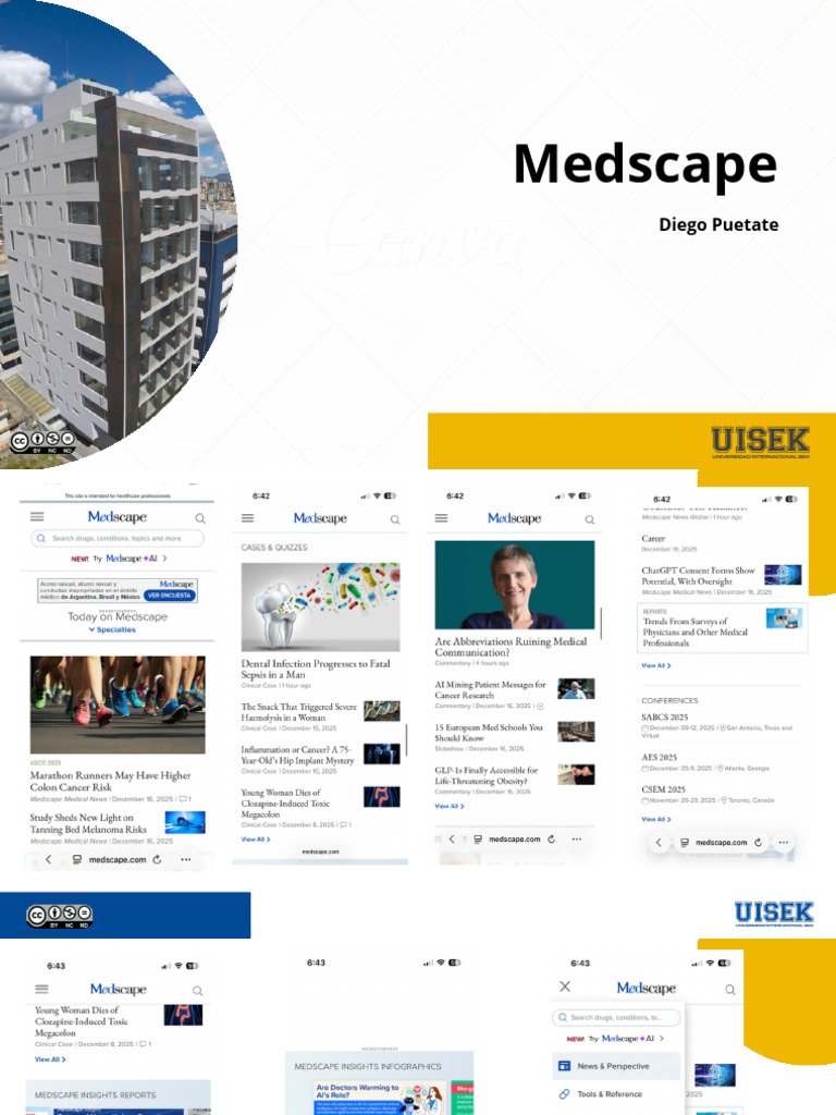 Medscape telemedicina | PDF | Ciencias farmacéuticas | Farmacología