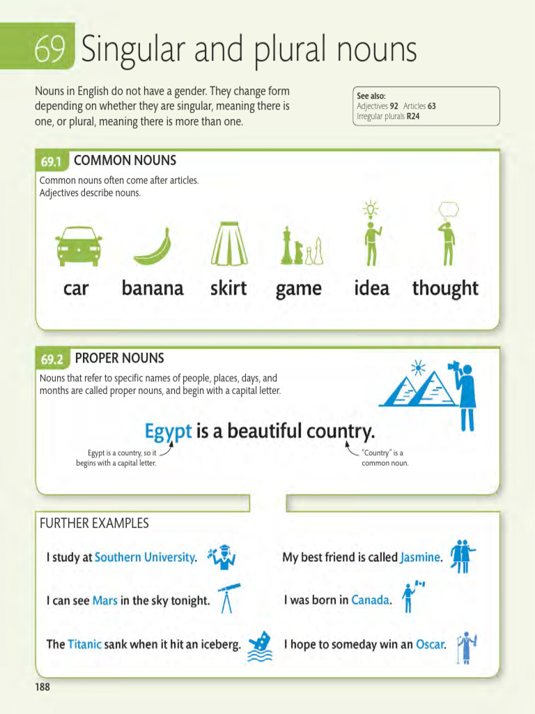 part G11 | PDF | Noun | Plural