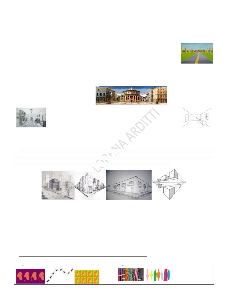 PERPECTIVA Y El Ritmo Compositivo 2023 | PDF | Perspectiva (Gráfica)
