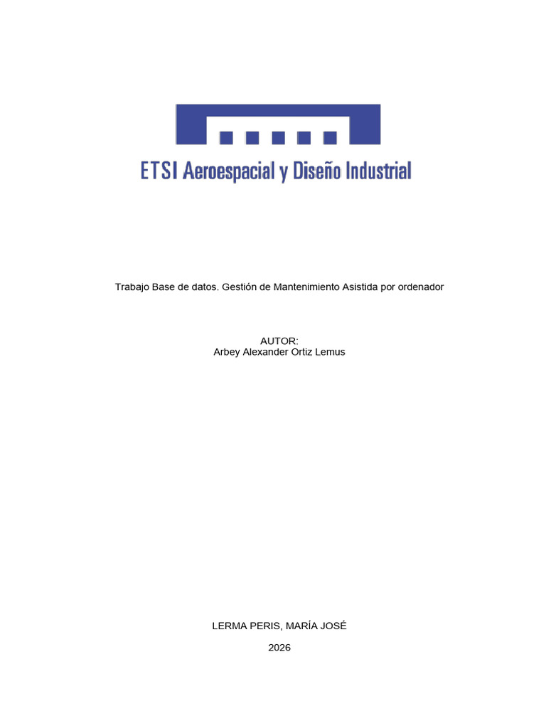 GMAO Arbey | PDF | SQL | Bases de datos