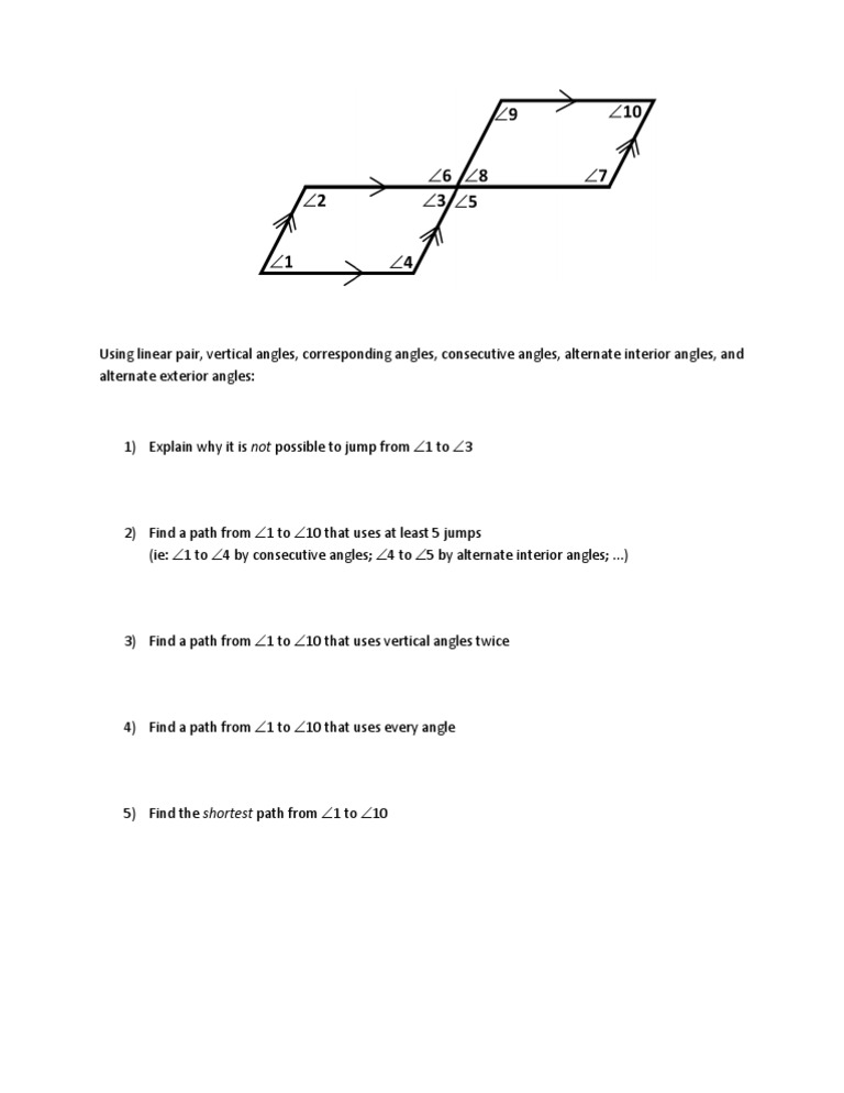 Parallel Line Maze Examples | PDF
