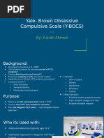 YBOCS: Scoring and Interpretation Guide | PDF | Obsessive–Compulsive ...