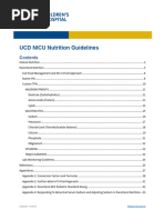 ASPEN TPN Dosing Guidelines Summary | PDF | Nutrients | Clinical Medicine