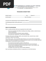 Surgical Preference Card Template | PDF