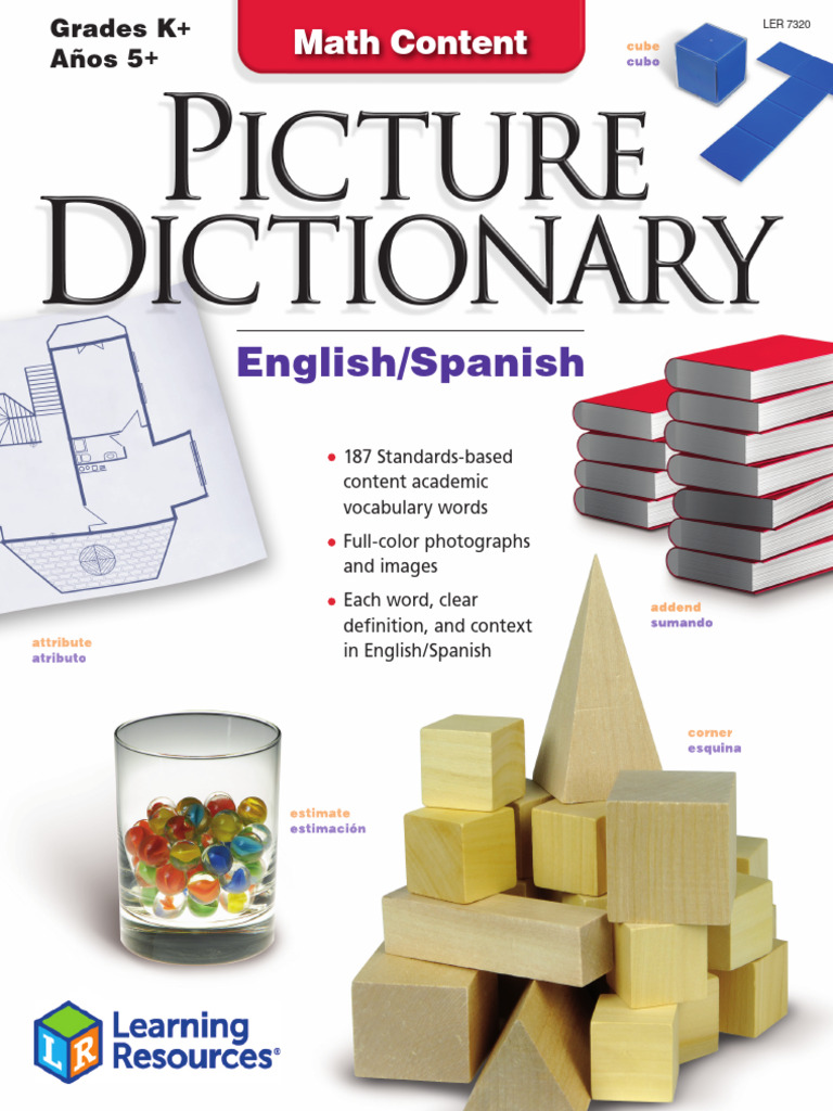 7320 Math Picture Dictionary Book GrK | PDF | Diccionario | Matemáticas