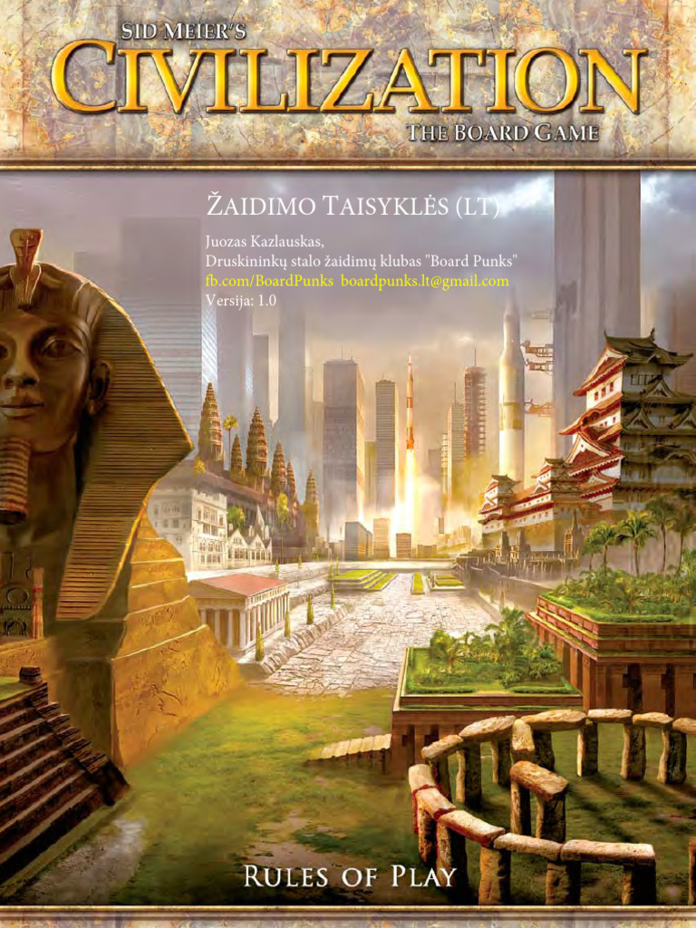 Civilization Rules (LT) - 1.0 | PDF