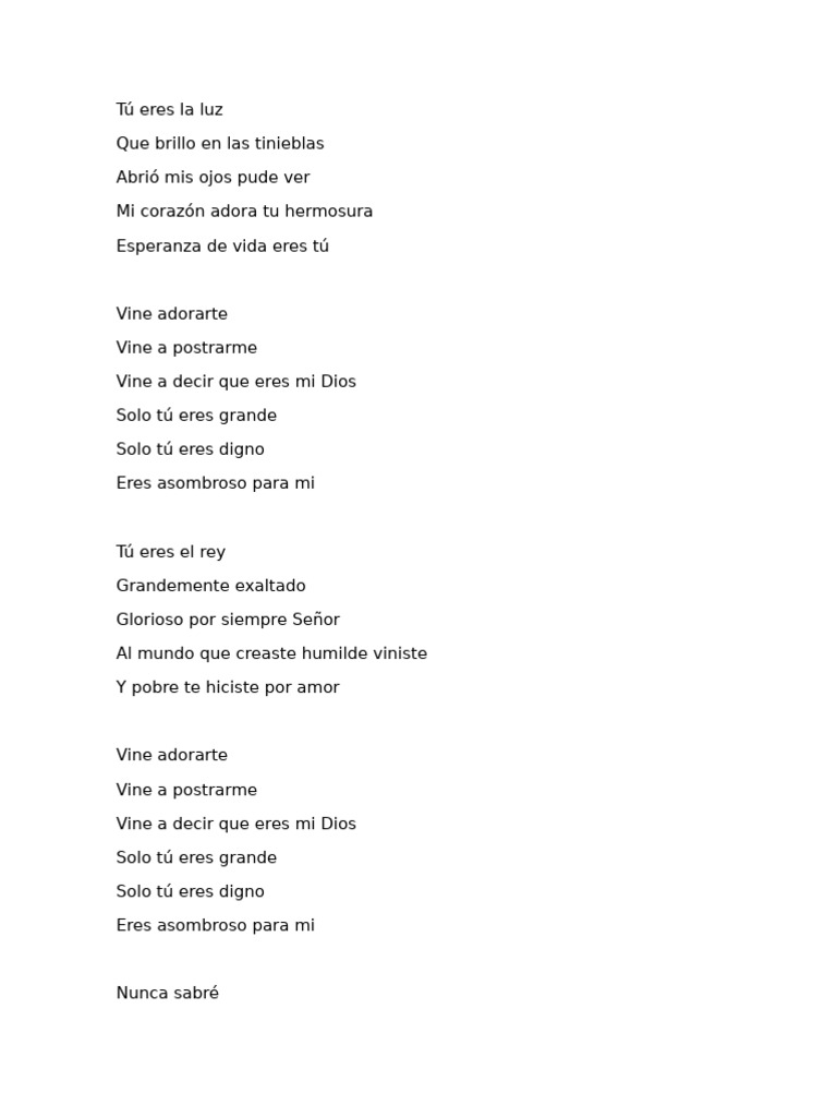 Vine Adorarte | PDF