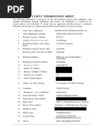 UNICEF Financial Bid Template for Consultants | PDF