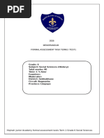 Grade R Progress Report Template | PDF | Behavior Modification | Cognition