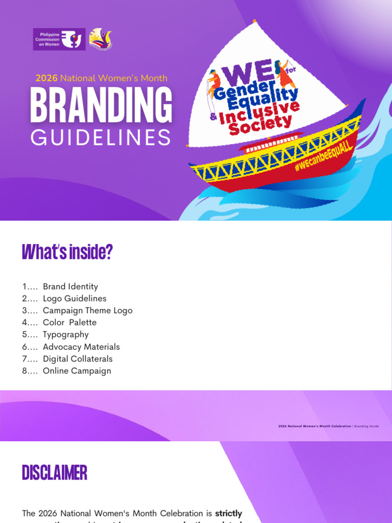 2026 NWMC Brand Guidelines | PDF | Logos | Gender Equality