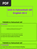 Fahrenheit 451 Part II Analysis Guide | PDF | Cognition