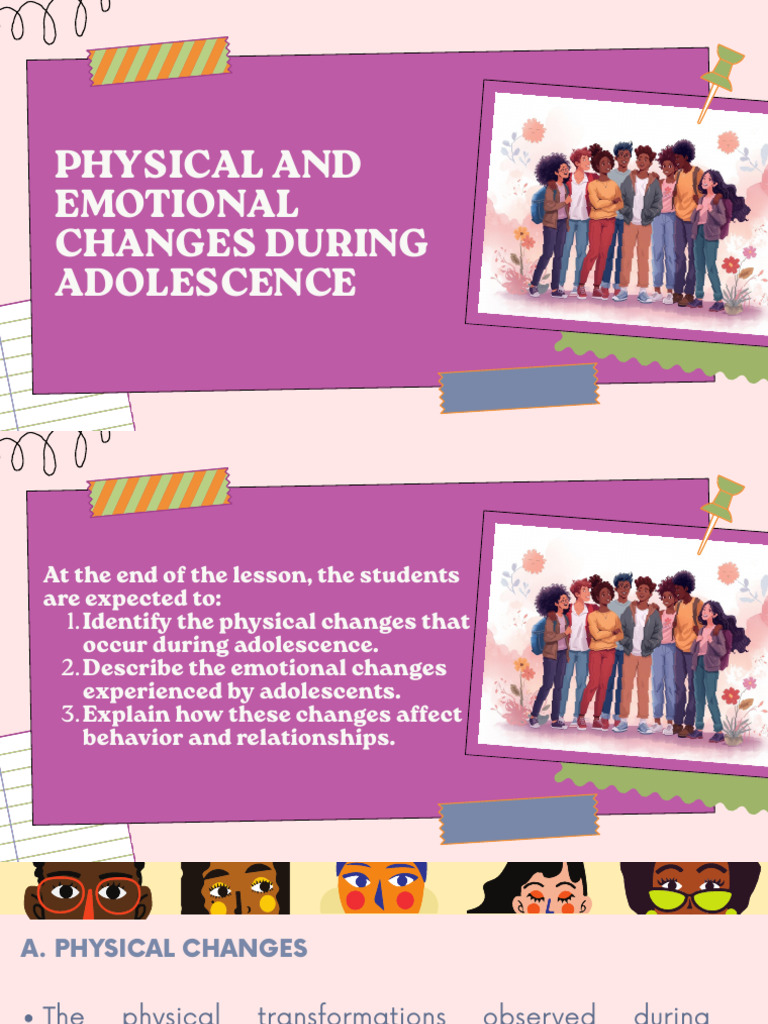 Physical and Emotional Changes During Adolescence | PDF | Adolescence ...