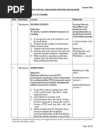 Detailed Lesson in Math 1 - Ordinal Numbers | PDF | Teachers | Lesson Plan