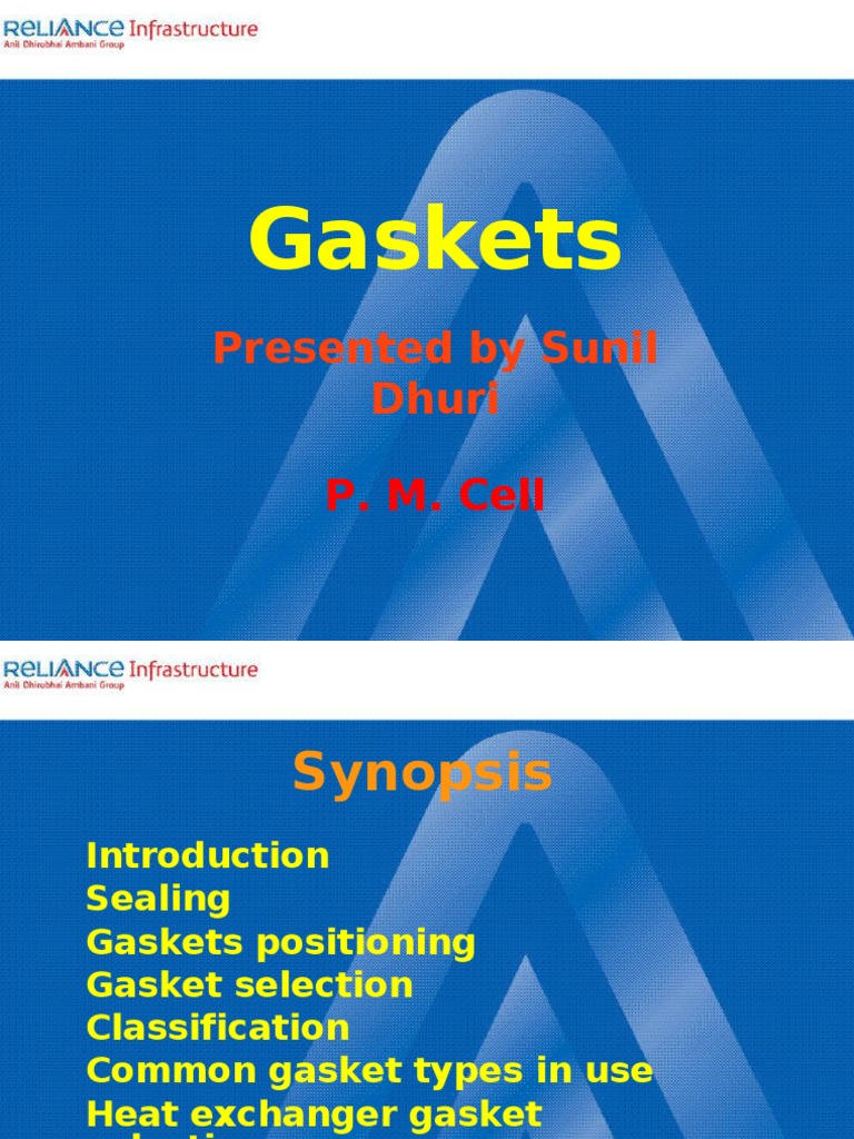 Gasket Engineering | Download Free PDF | Mechanical Engineering ...