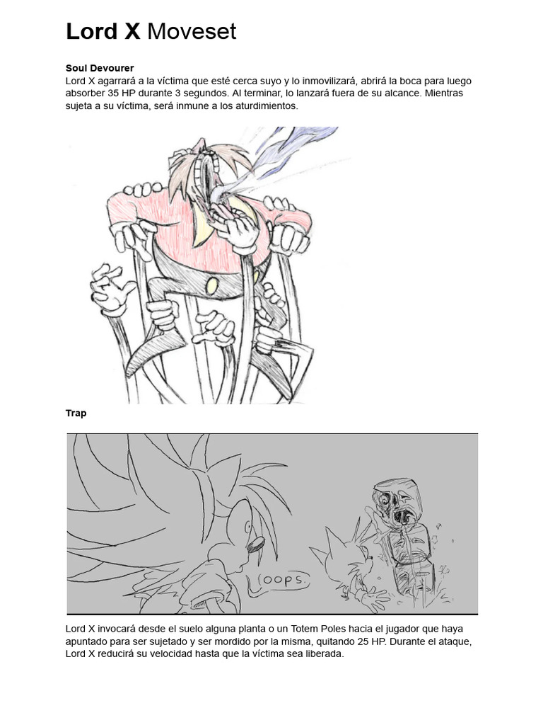 Lord X Moveset | PDF