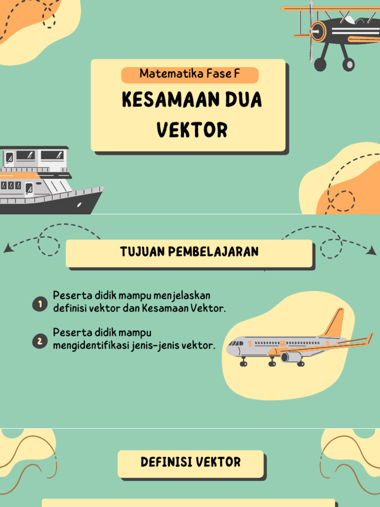 Kesamaan Dua Vektor | PDF
