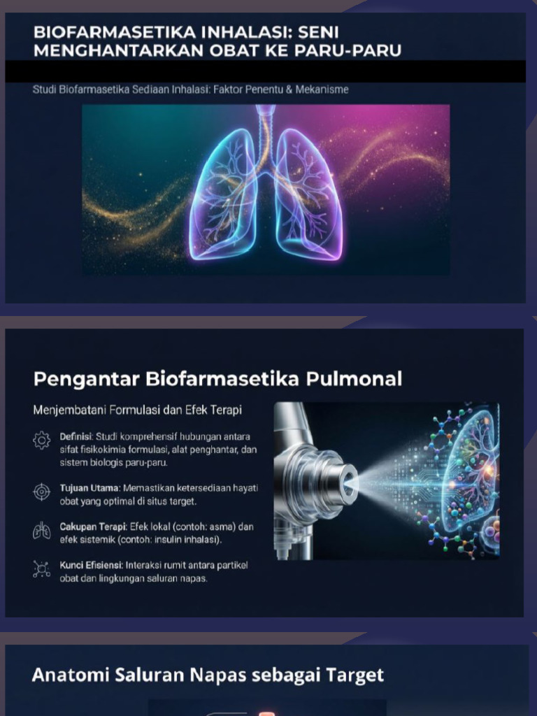 Biofarmatika Inhalasi 0 | PDF