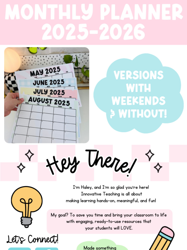 Monthly Retro Planner (Start Here) | PDF