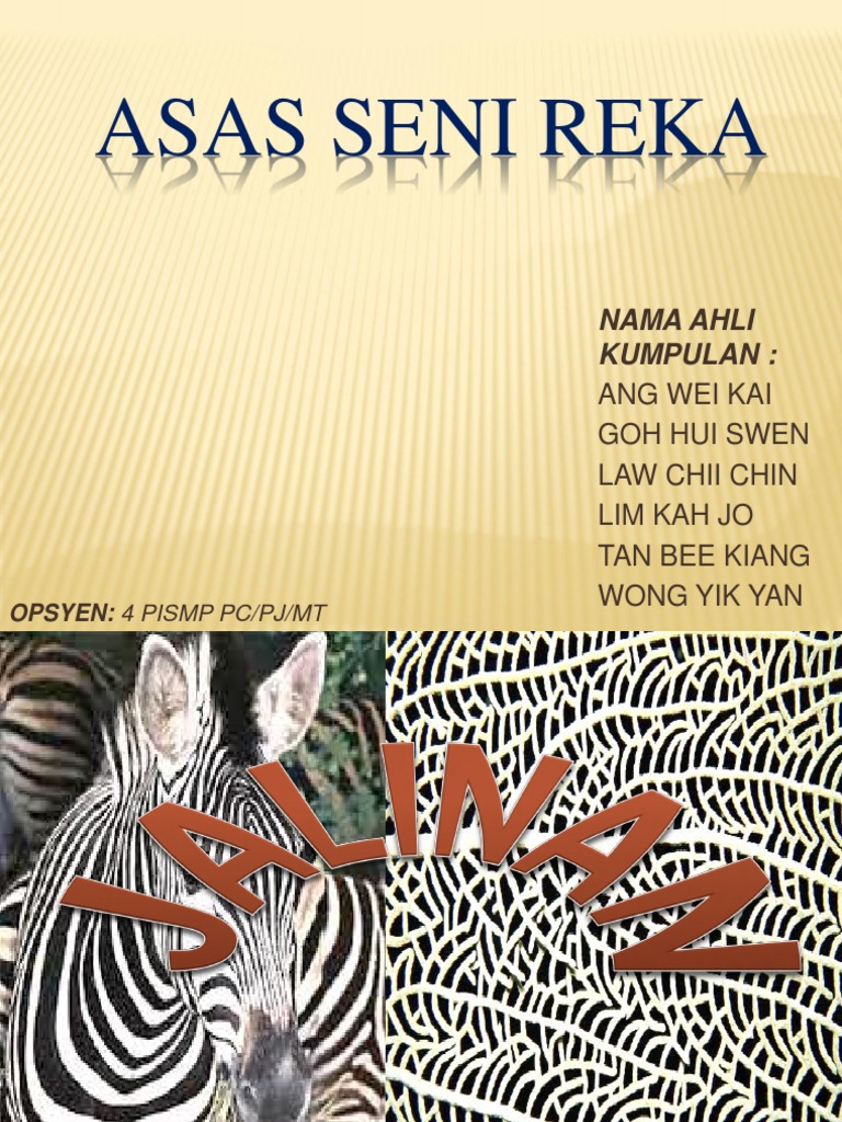 Asas Seni Reka | PDF | Seni & Disiplin Bahasa | Seni