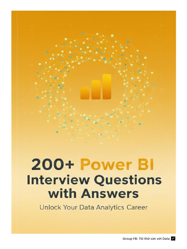 Power BI Interview Questions With Answers | PDF | Numbers | Function ...