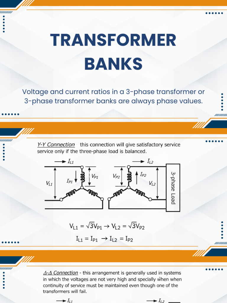 3phase Transformer Banks | PDF