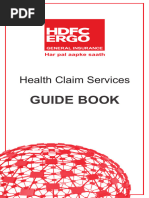 HDFC Ergo GHI Reimbursement Claim Form | PDF | Insurance | Hospital