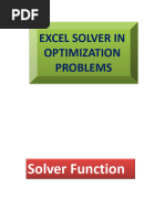 OpenSolver Guide for Excel Users | PDF | Linear Programming | Nonlinear ...