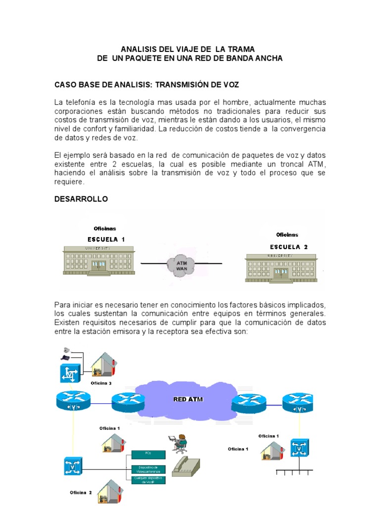 Analisis Del Viaje de La Trama | PDF | Modo de Transferencia Asíncrona ...