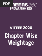VITEEE Physics Formula Overview | PDF