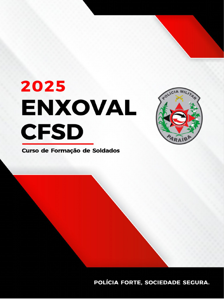 Enxoval CFSD 2025 - Minuta Final | PDF
