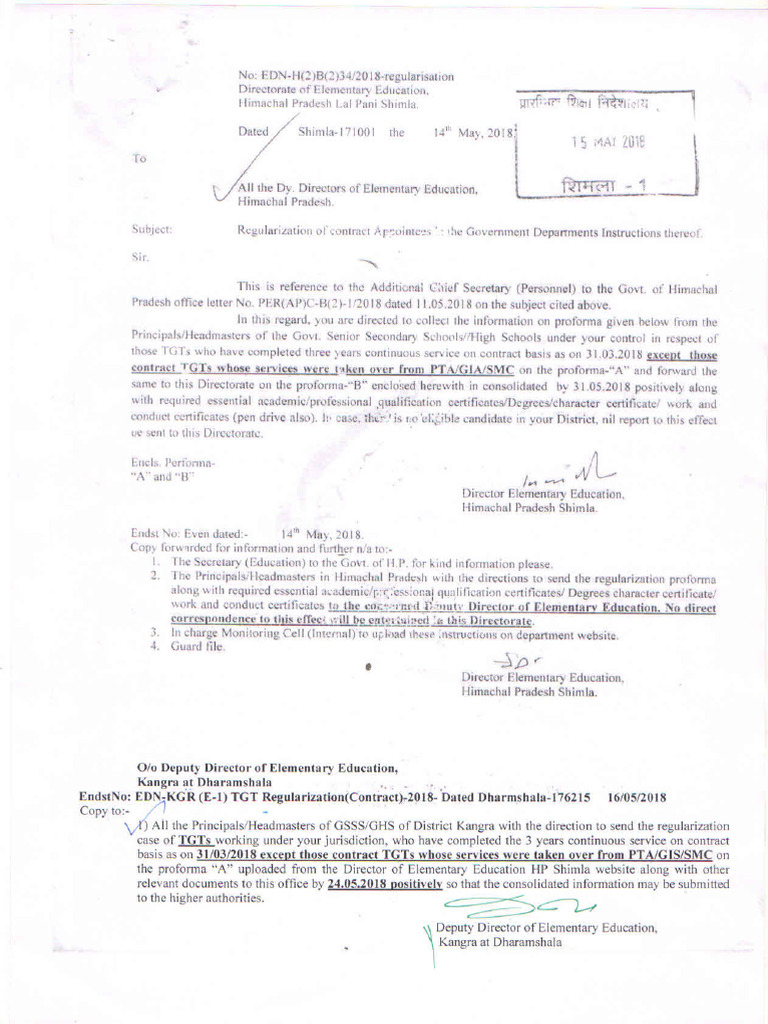 TGT Regularization Format | PDF