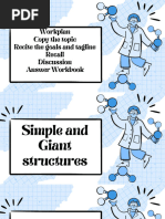 Simple vs. Giant Structures in Chemistry | PDF | Chemical Compounds ...