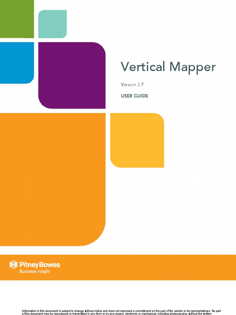 Vertical Mapper User Guide | PDF