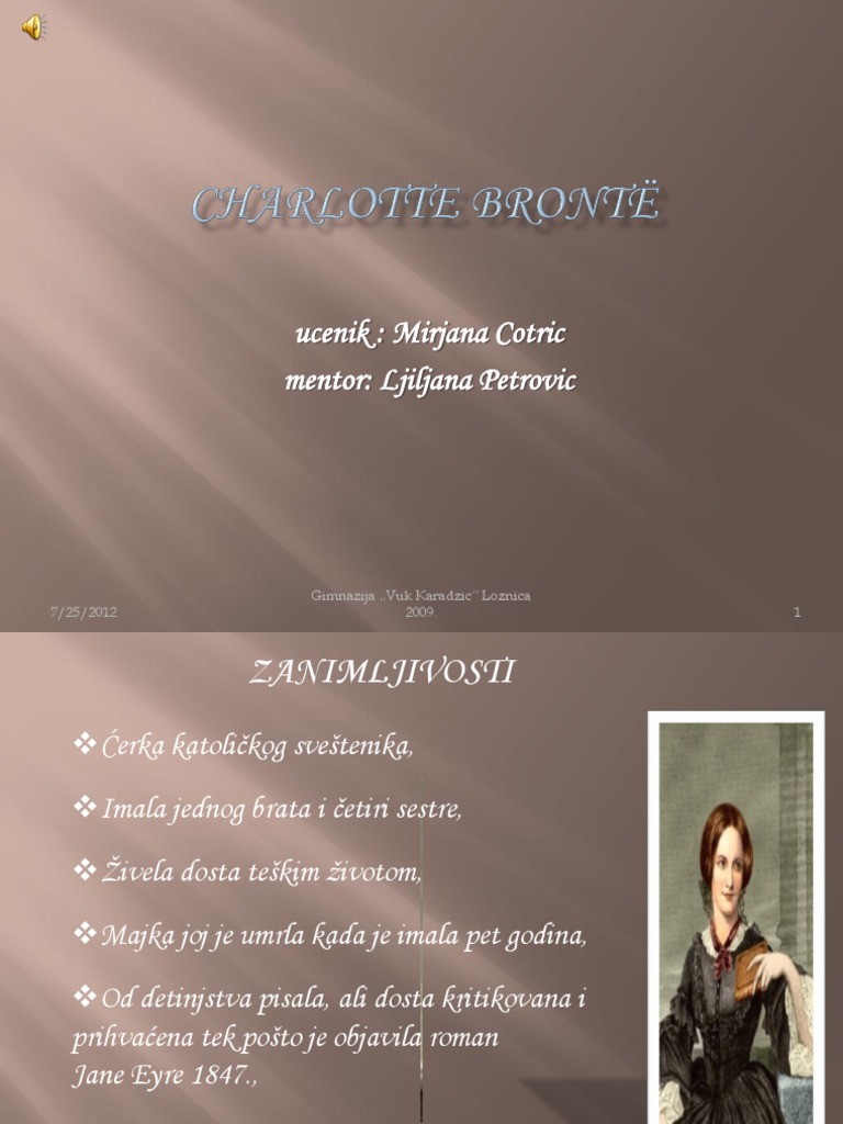 Charlotte Brontë | PDF