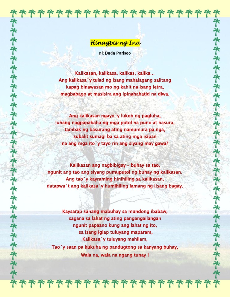 Hinagpis NG Ina | PDF