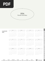 2023-2026 Epidemiological Calendar | PDF